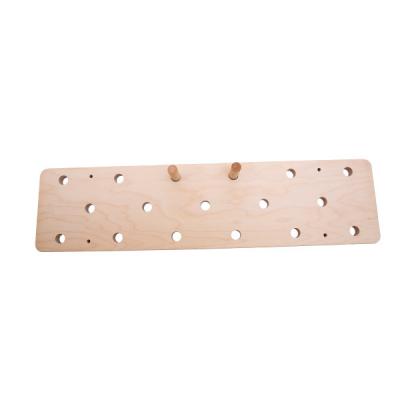 China Core Training Rock Climbing Peg Board , T4cm Large Wooden Peg Board for sale