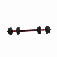 China 10/15/20/30/40/50kg Colorful Cement Dumbbell Set , ODM Home Barbell Kit for sale