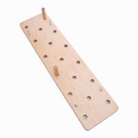 China 120*29.5*4cm Core Training Equipment Wall Mounted Rock Climbing Peg Board for sale