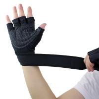 China L XL Sports Protection Equipment Elastic Weight Lifting Gym Gloves for sale