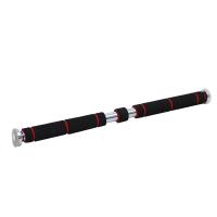 China Length 100CM 100KG Load Home Fitness Equipment Iron Pull Up Bar Grip for sale
