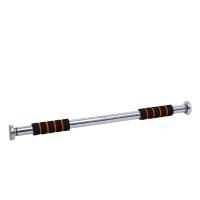 China Length 100CM 100KG Load Home Fitness Equipment Iron Pull Up Bar Grip for sale