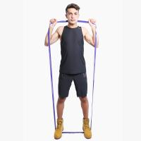 China Latex Pull Up Resistance Bands , L208*T0.45mm Gym Resistance Bands for sale