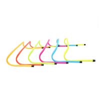 China PVC 15/23/30/40/50cm Soccer Training Equipment Agility Training Hurdles Barrier for sale