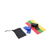 China T0.35mm Tpe / Latex Resistance Exercise Equipment Resistance Bands Loop Set for sale
