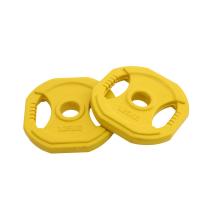 China Cast Iron Free Weight Exercise Equipment 2.5kg Bar Weight Lifting Barbell for sale