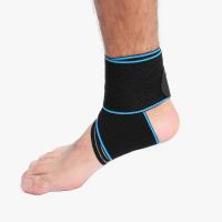China M L XL Sports Protection Equipment OEM Adjustable Elastic Ankle Brace for sale