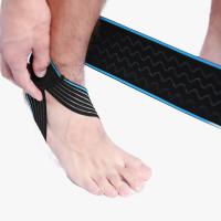 China M L XL Sports Protection Equipment OEM Adjustable Elastic Ankle Brace for sale