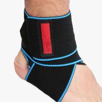 China M L XL Sports Protection Equipment OEM Adjustable Elastic Ankle Brace for sale