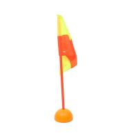 China 1m 1.5m Soccer Field Corner Flags , OEM Sports Corner Flags for sale