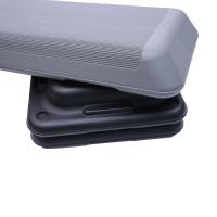 China 110CM Gray Gym Exercise Equipment Fitness Step Platform 300kg User Weight for sale