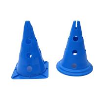China 30cm 52cm Flat Cones For Football , Square Bottom Space Marker Cones for sale