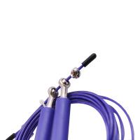 China Steel Wire 2.7mm Coated Fitness Skipping Rope , 18cm Handle Bearing Jump Rope for sale