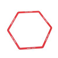 China Hexagonal Octagon Speed Ladder , Dia.50cm Football Speed Rings for sale