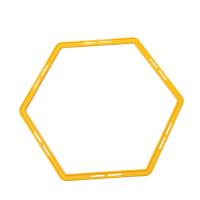 China Hexagonal Octagon Speed Ladder , Dia.50cm Football Speed Rings for sale