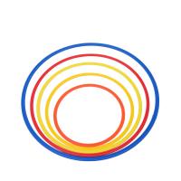 China OEM PP Soccer Training Equipment Dia30cm Agility Training Rings for sale
