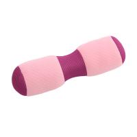 China 450g Yoga Neck Pillow , 37*10cm Polyester Fiber Sponge Foam Pillow for sale