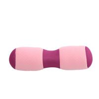China 450g Yoga Neck Pillow , 37*10cm Polyester Fiber Sponge Foam Pillow for sale