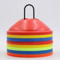China Flower 20*6cm Soccer Training Equipment OEM Football Training Cones for sale