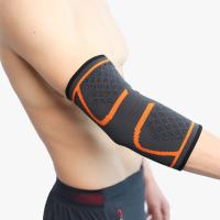 China Neoprene Lycra Elbow Protector Sleeve , SGS Tennis Elbow Support Band for sale