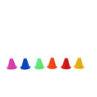 China Mini Dia9cm H5cm Soccer Training Equipment Training Marker Cones for sale