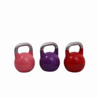 China Body Building Power Training Dumbbells , Cast Iron 10kg Kettlebell Set for sale