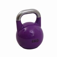 China Body Building Power Training Dumbbells , Cast Iron 10kg Kettlebell Set for sale