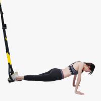 China 300cm Resistance Exercise Equipment Fitness Suspension Straps For Leg Training for sale