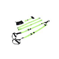 China Indoor 2 Belts Long Resistance Bands , 210CM Suspension Trainer Bands for sale
