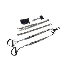 China Indoor 2 Belts Long Resistance Bands , 210CM Suspension Trainer Bands for sale