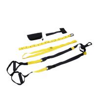 China Indoor 2 Belts Long Resistance Bands , 210CM Suspension Trainer Bands for sale