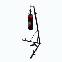 China H230CM Folding Boxing Bag Stand , GYM 22.5KG Punching Bag Station for sale