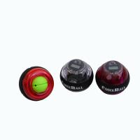 China OEM 12000 RPM Wrist Training Ball Gym Exercise Equipment With LED Light for sale