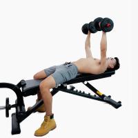 China Q235 H475mm Dumbbell Fitness Exercise Bench Home Gym Adjustable Incline Bench for sale