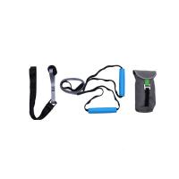 China Pocket 190CM Hanging Training Strap , P5 PVC Fitness Resistance Band for sale
