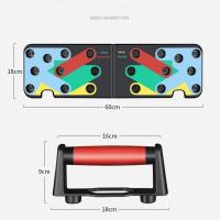 China Folding Push Up Training Board Abs Plastic 9 In 1 Push Up Board for sale