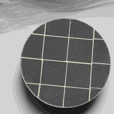 China Intelligent Regeneration DPF 143.8mm x 203.2mm for Logistics Trucks High Strength for sale