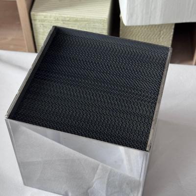 China Rapid Thermal Response Honeycomb Core Metallic Substrate for High-Performance Exhaust Systems for sale