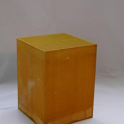 China VOCs Catalyst Honeycomb 150x150x50mm 400 CPSI Low Resistance Platinum Palladium Coated for sale