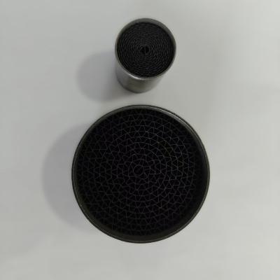 China Custom Length Options Low Backpressure Metallic Substrate for Diesel Aftertreatment Metal Substrate for sale