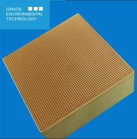 China TiO2 SCR Denox Catalyst 300 CPSI for Coking Plant Flue Gas Purification 170-300°C for sale
