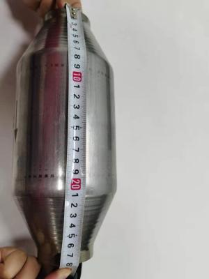 China 200 CPSI Double-Bed Three-Way Catalytic Converter - 95% CO/HC Reduction, 100,000+ km Lifespan for sale