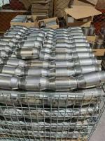 China 300 CPSI High-Flow Three-Way Catalytic Converter 80-170mm Diameter with Pd/Pt/Rh Formulations for sale