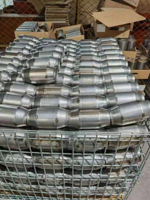 China 300 CPSI High-Flow Three-Way Catalytic Converter 80-170mm Diameter with Pd/Pt/Rh Formulations for sale
