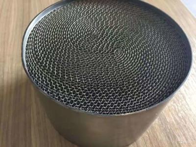China Honeycomb Metallic Catalyst for DOC POC SCR TWC VOC Systems - 50-1000 CPSI Cell Density, 10-600mm Diameter for sale