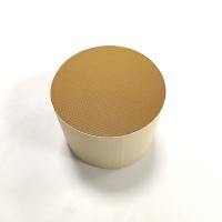 China Ceramic Honeycomb Substrate 150x150x300mm for Catalytic Converters | EURO 6 Compliant with 1310m²/m³ Surface Area for sale