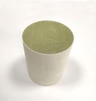 China 200 CPSI Round Ceramic Catalyst Substrate 4 Inch Diameter for Automotive Exhaust Systems - Euro 6 EPA Tier 3 Compliant for sale