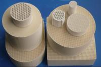 China 300 CPSI Ceramic Catalyst Filter Honeycomb 101.6mm Diameter Automotive Exhaust Substrate for sale