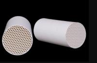 China 600 CPSI Cordierite Honeycomb Ceramic Exhaust Catalyst 150x150mm for Automotive Emission Control for sale