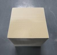 China Cordierite VOC Catalyst 150x150mm with 46-400 CPSI for Wire Cable Enameled Wire Machinery Waste Gas Purification for sale